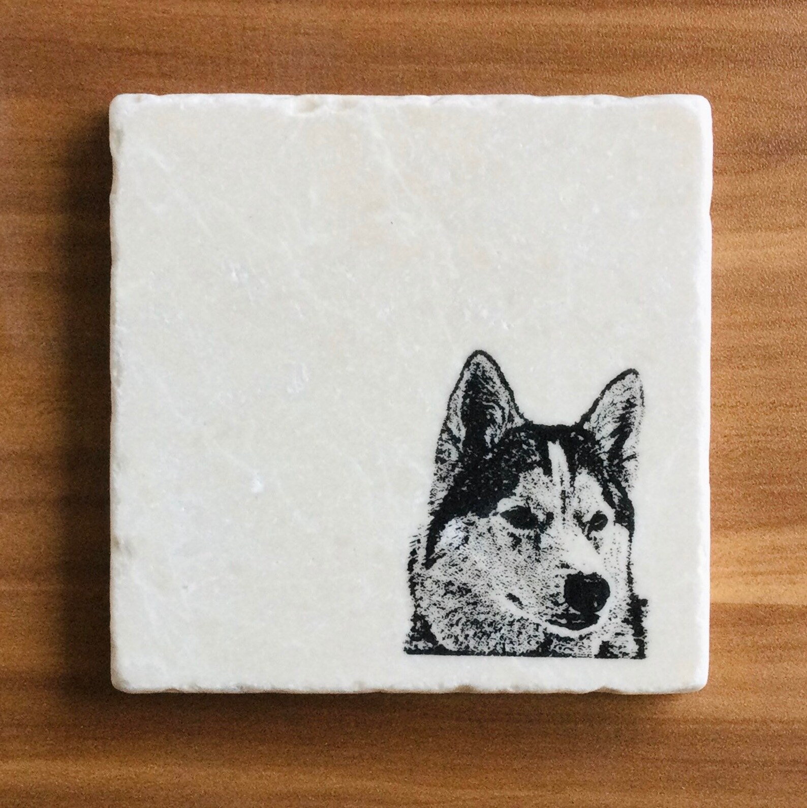 Husky Dog Coasters ~ Siberian Husky Coasters ~ Dog Coasters ~ Dog Gift ...