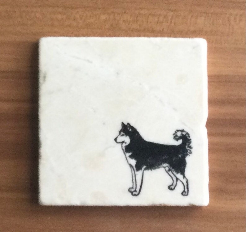 Husky Dog Coasters ~ Siberian Husky Coasters ~ Dog Coasters ~ Dog Gift ...