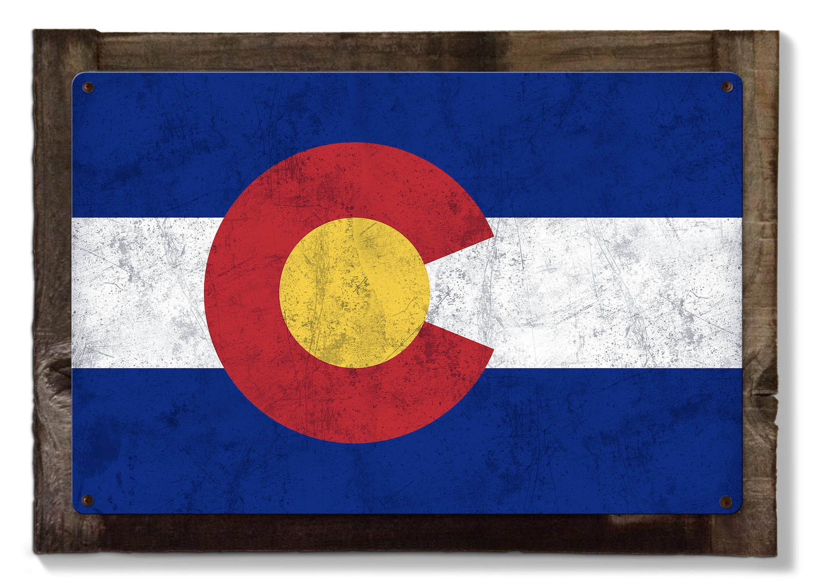 Colorado State Flag The Centennial State Metal Sign | Etsy
