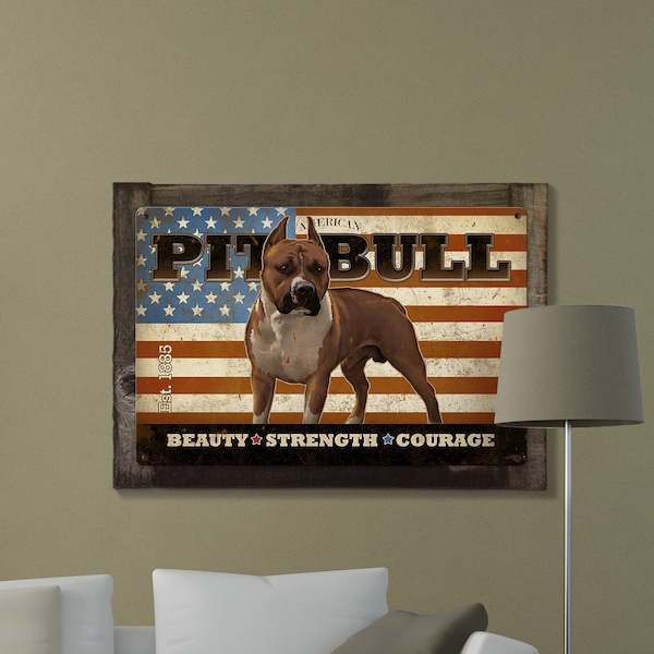 Pit Bull Decor - Etsy
