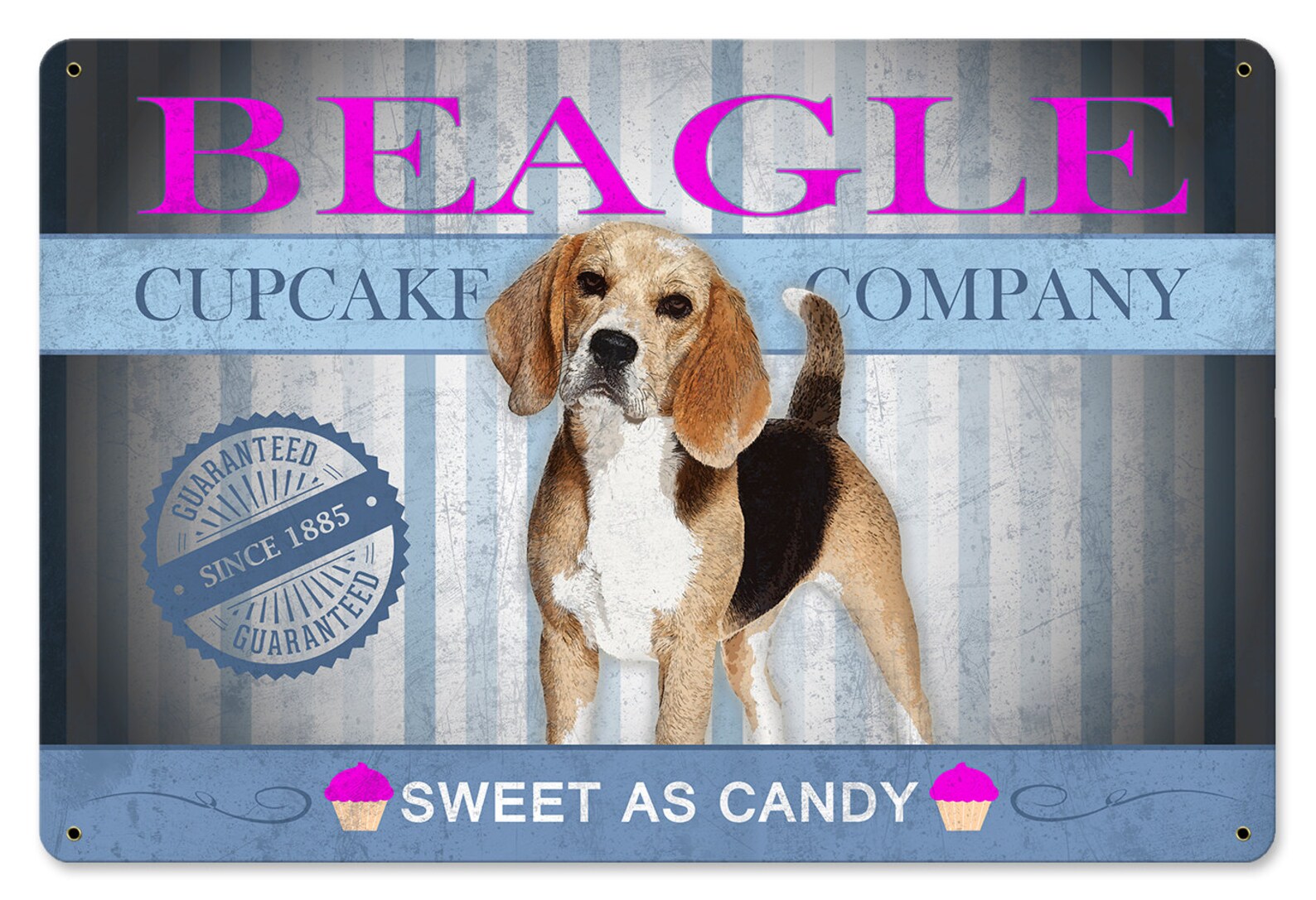 Beagle, Cupcake Company, Sweet as Candy, Beagle Wall Art, Beagle Art ...