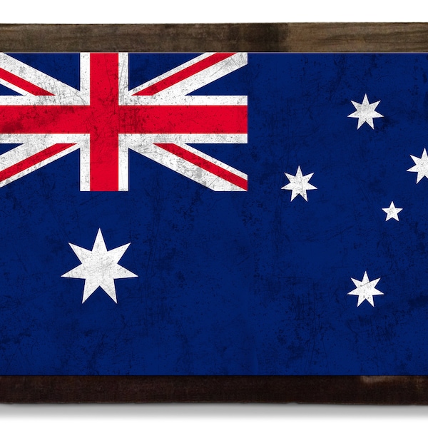 Rustic Metal Flag - Etsy