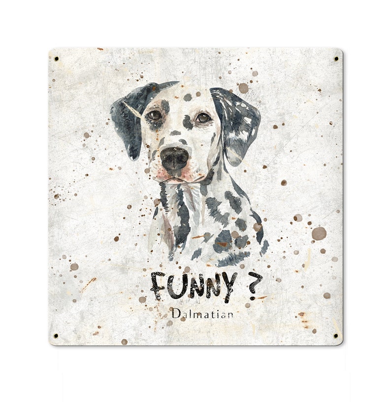 Dalmatian Wall Art Dog METAL Sign Optional Reclaimed Wood | Etsy