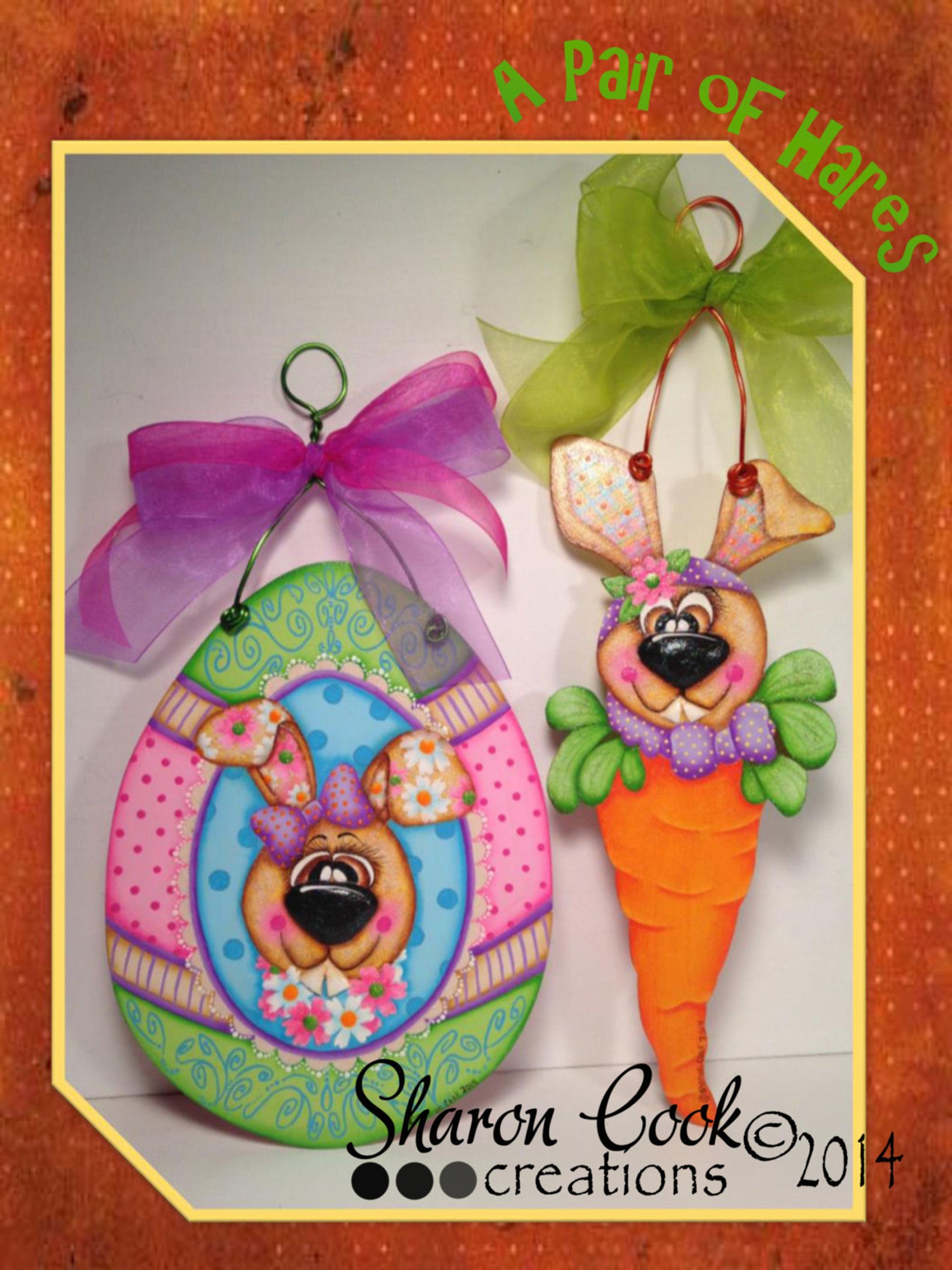 A Pair of Harese-pattern Packet by Sharon Cook - Etsy