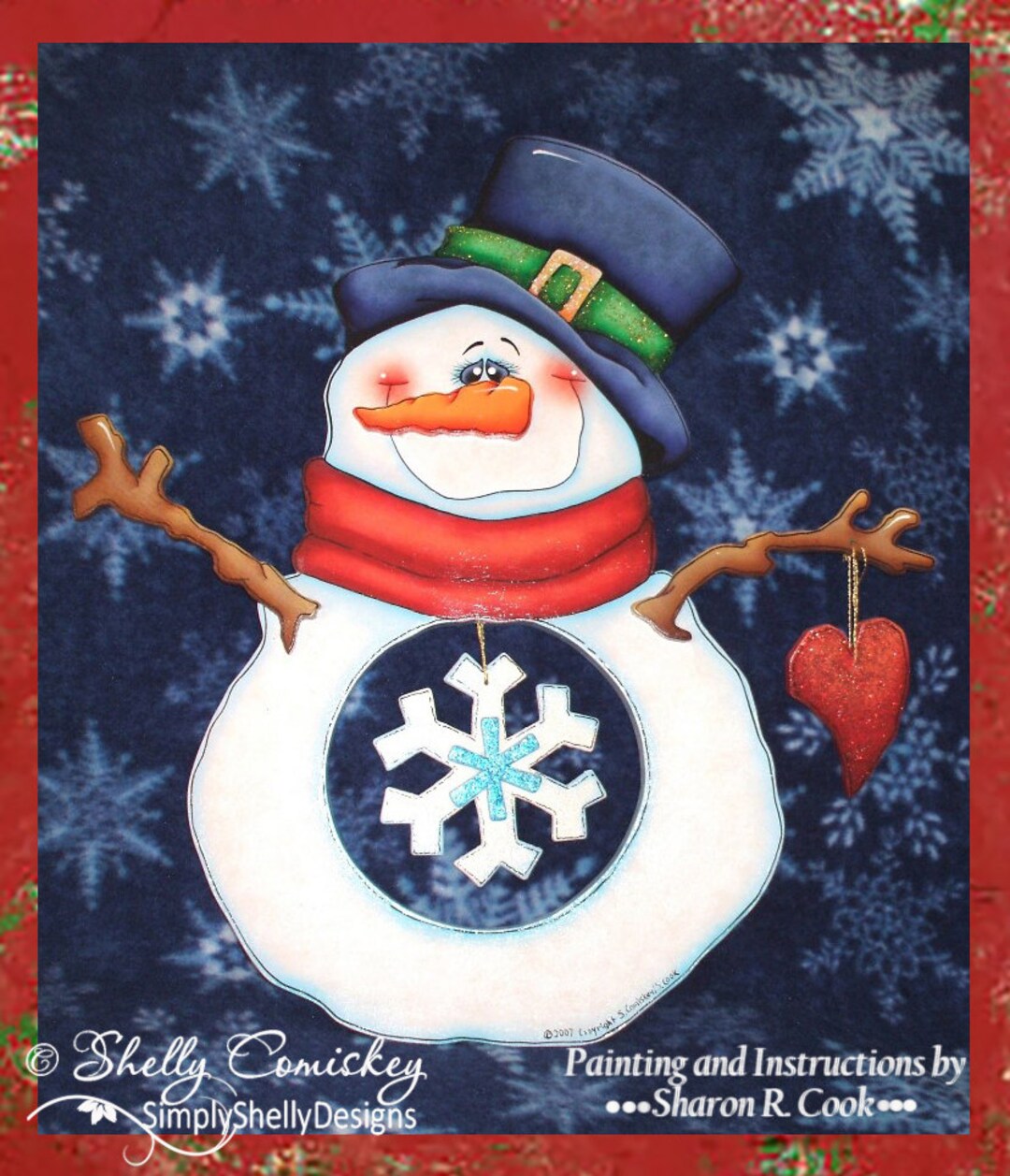 Sneldon the Snowman! (paper Pattern Packet by Shelly Comiskey/sharon ...