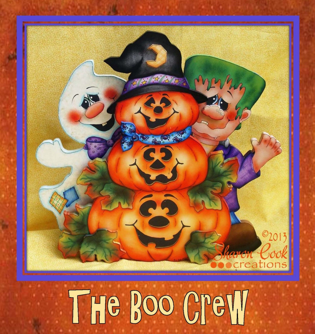 The Boo Crew!--e-pattern Packet by Sharon Cook - Etsy