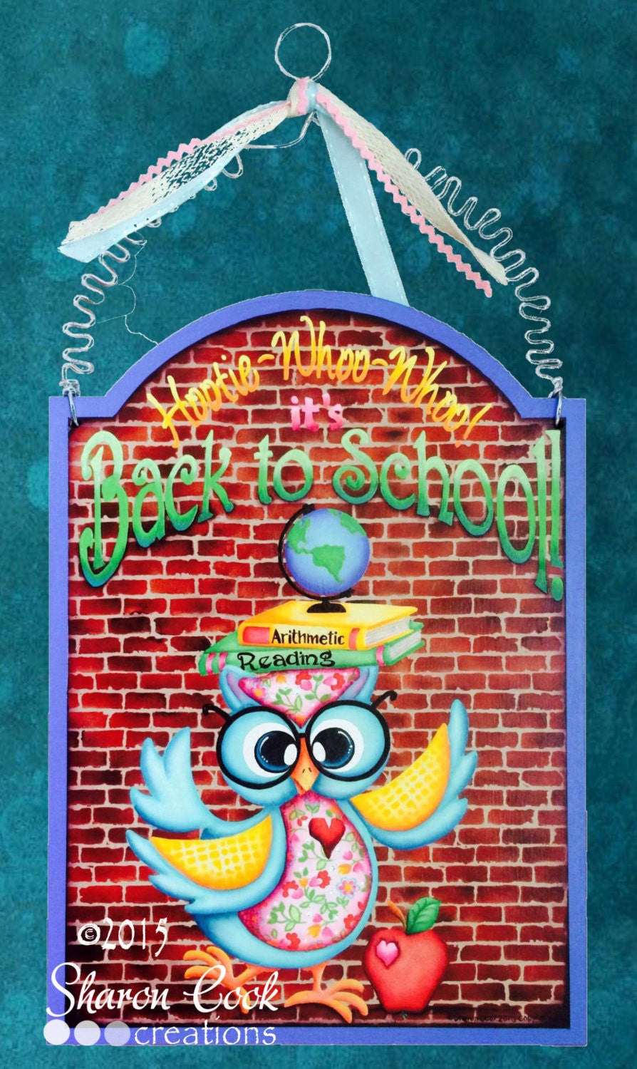 Hootie Whoo Whoo It's Back to Schoolepattern Packet by Sharon Cook - Etsy
