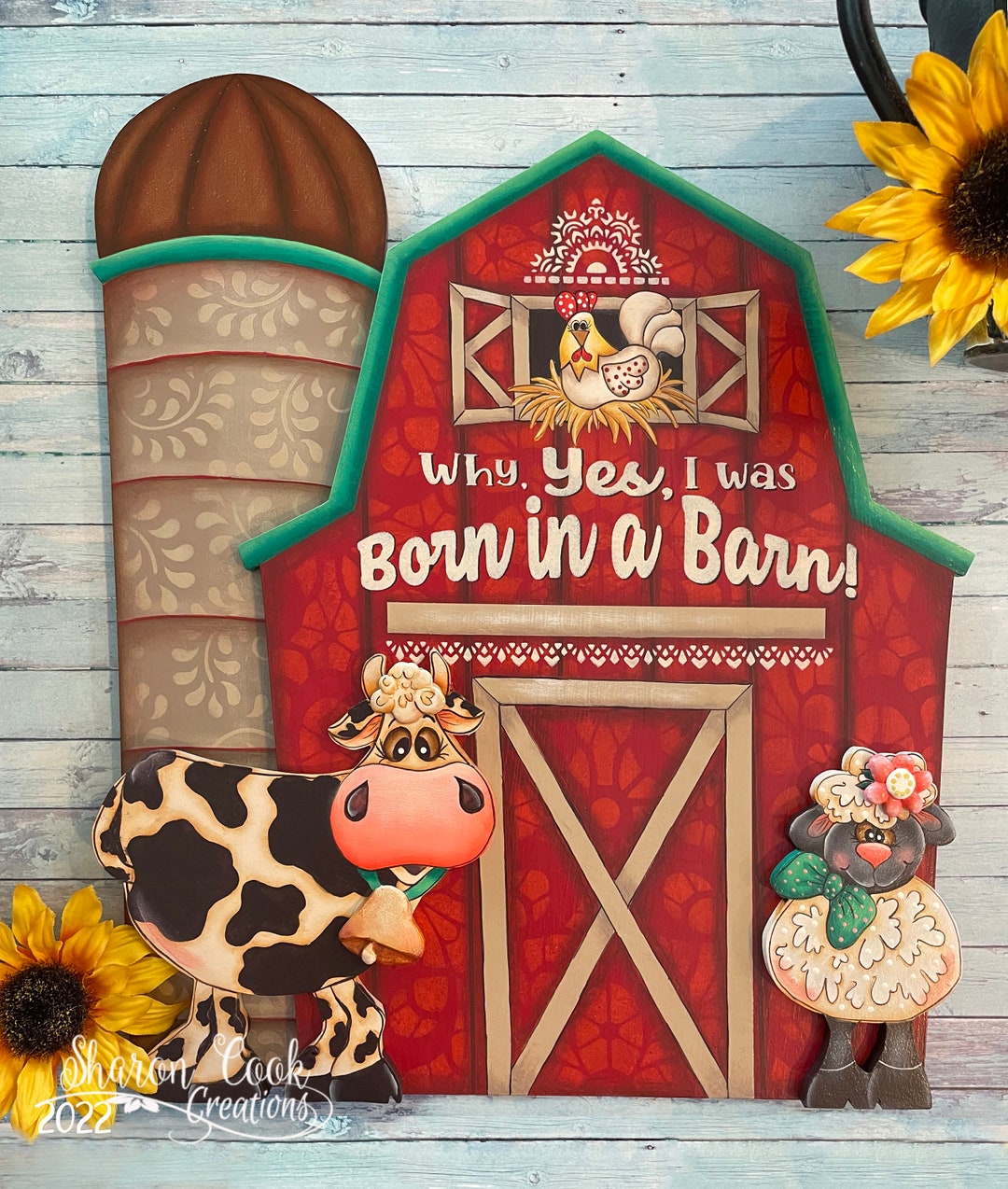 Born in a Barn Epattern Packet--by Sharon Cook - Etsy