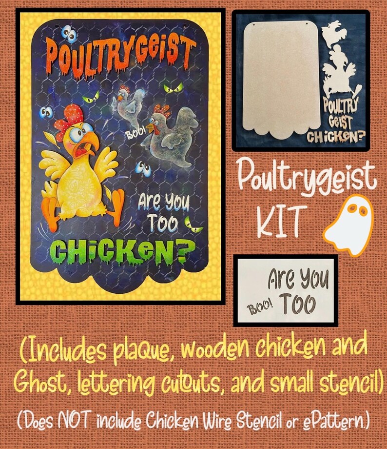 Poultrygeist! Bundle--by Sharon Cook (includes Poultrygeist Epattern ...