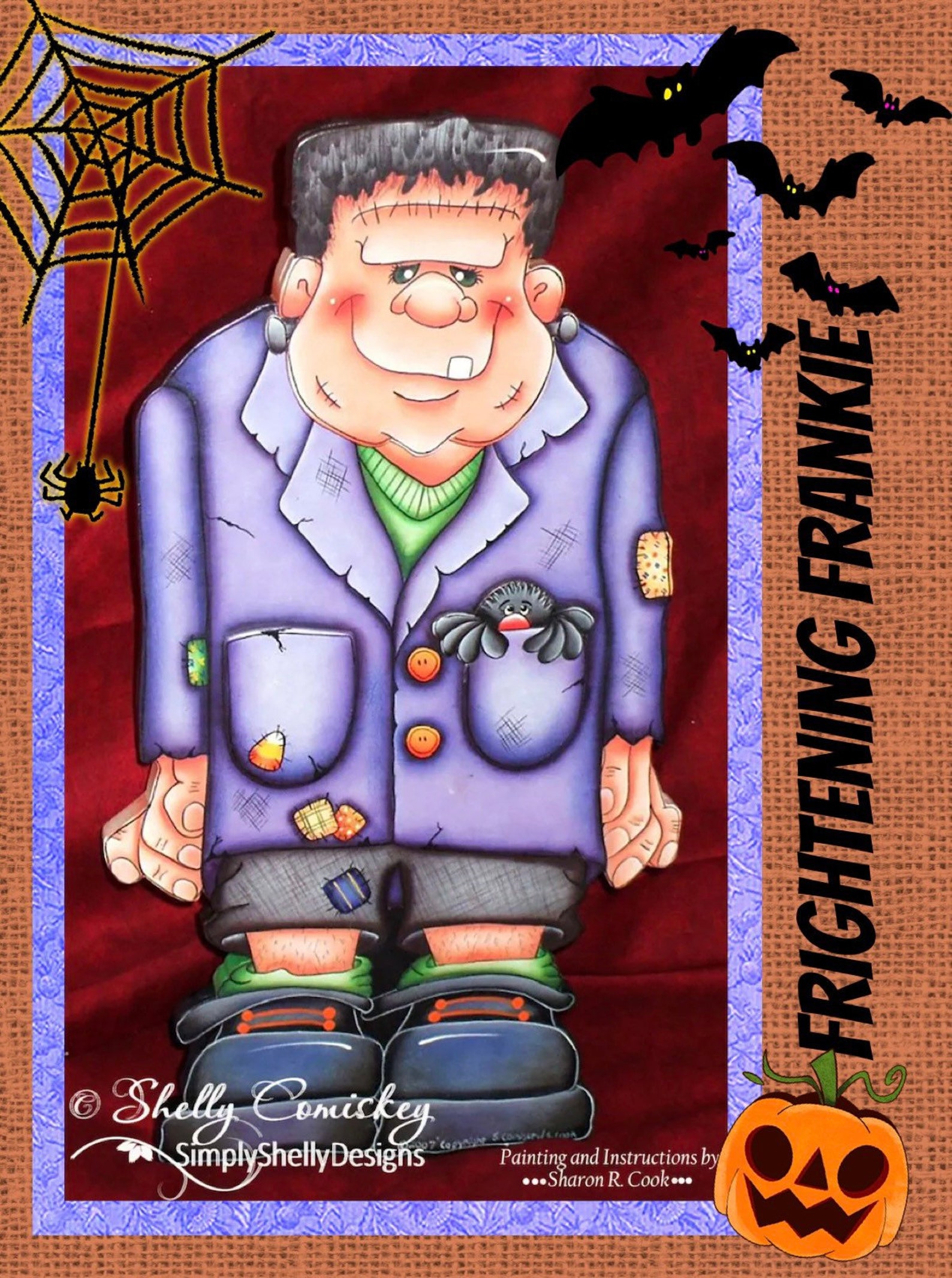 Frightening Frankie! (paper Pattern Packet by Shelly Comiskey/sharon ...