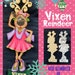 Vixen Reindeer--wooden Cutout by Sharon Cook (includes One Reindeer ...