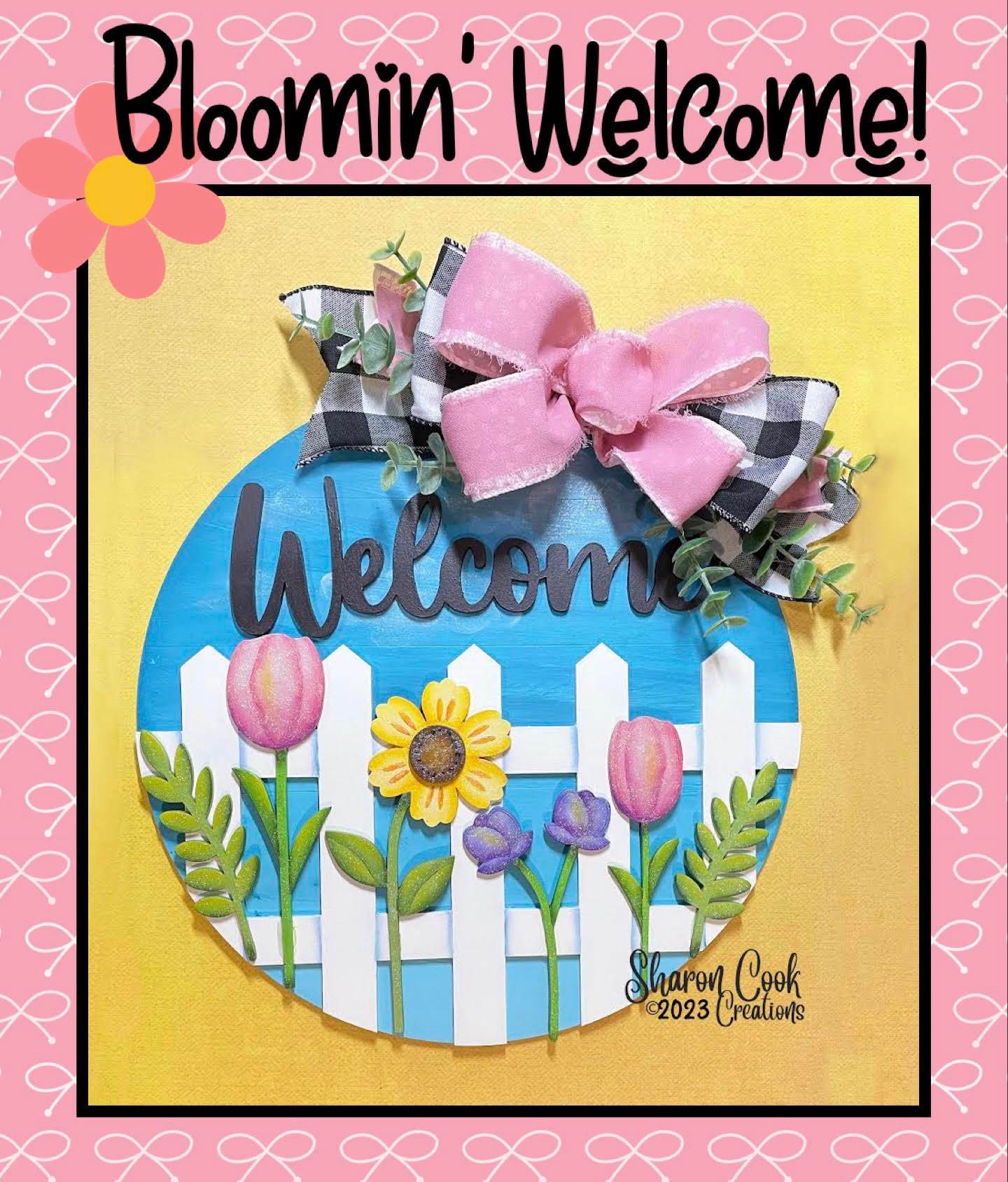 Bloomin' Welcome Bundleby Sharon Cook includes - Etsy