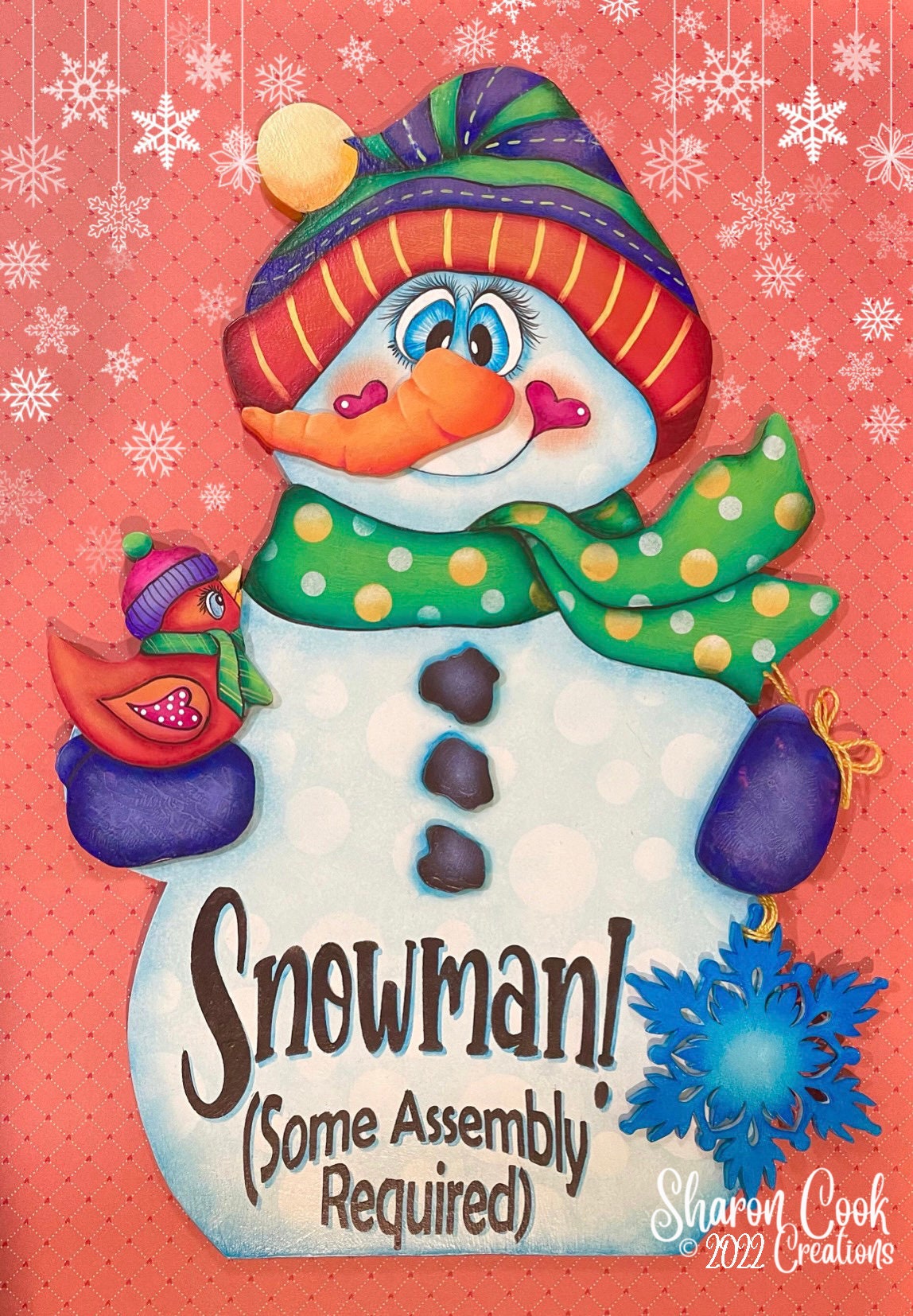 Wooden Cutouts for Snowman some Assembly Requiredby Sharon Cook ...