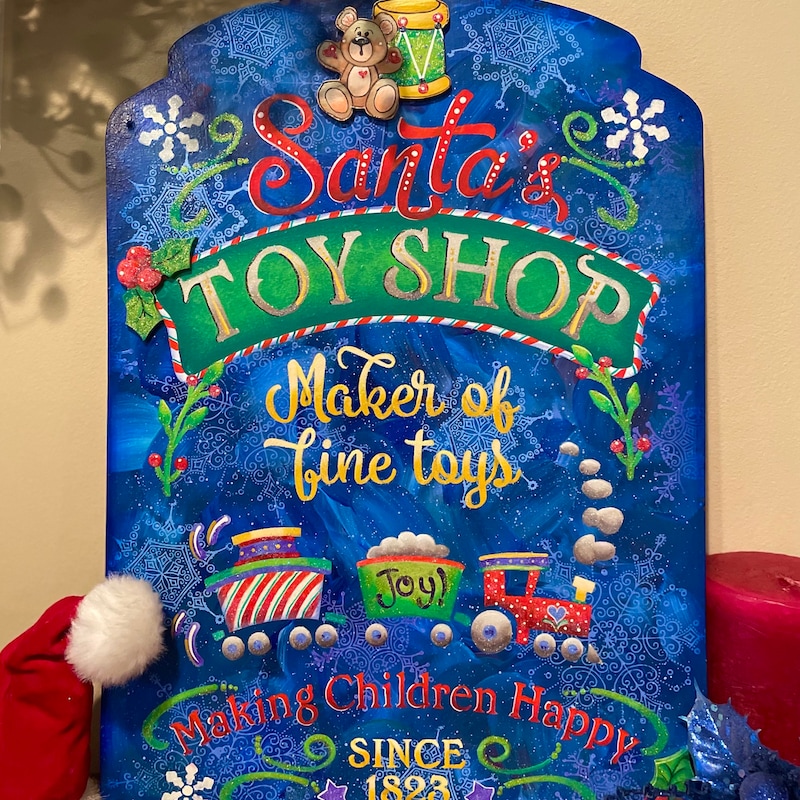 Santas Toy Shop - Etsy