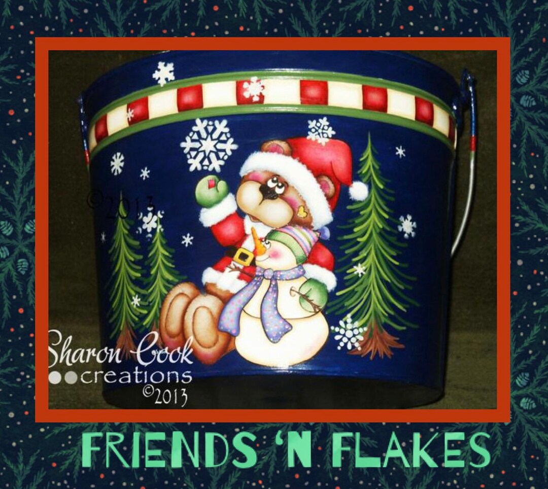 Friends N Flakes--e-pattern Packet by Sharon Cook - Etsy