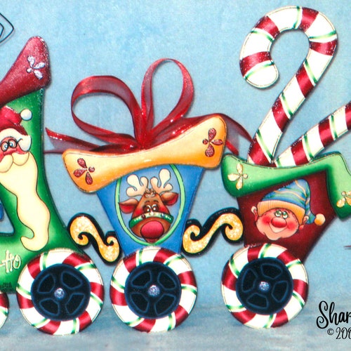 Joy Trainepattern Packet Designed by Sharon Cook - Etsy