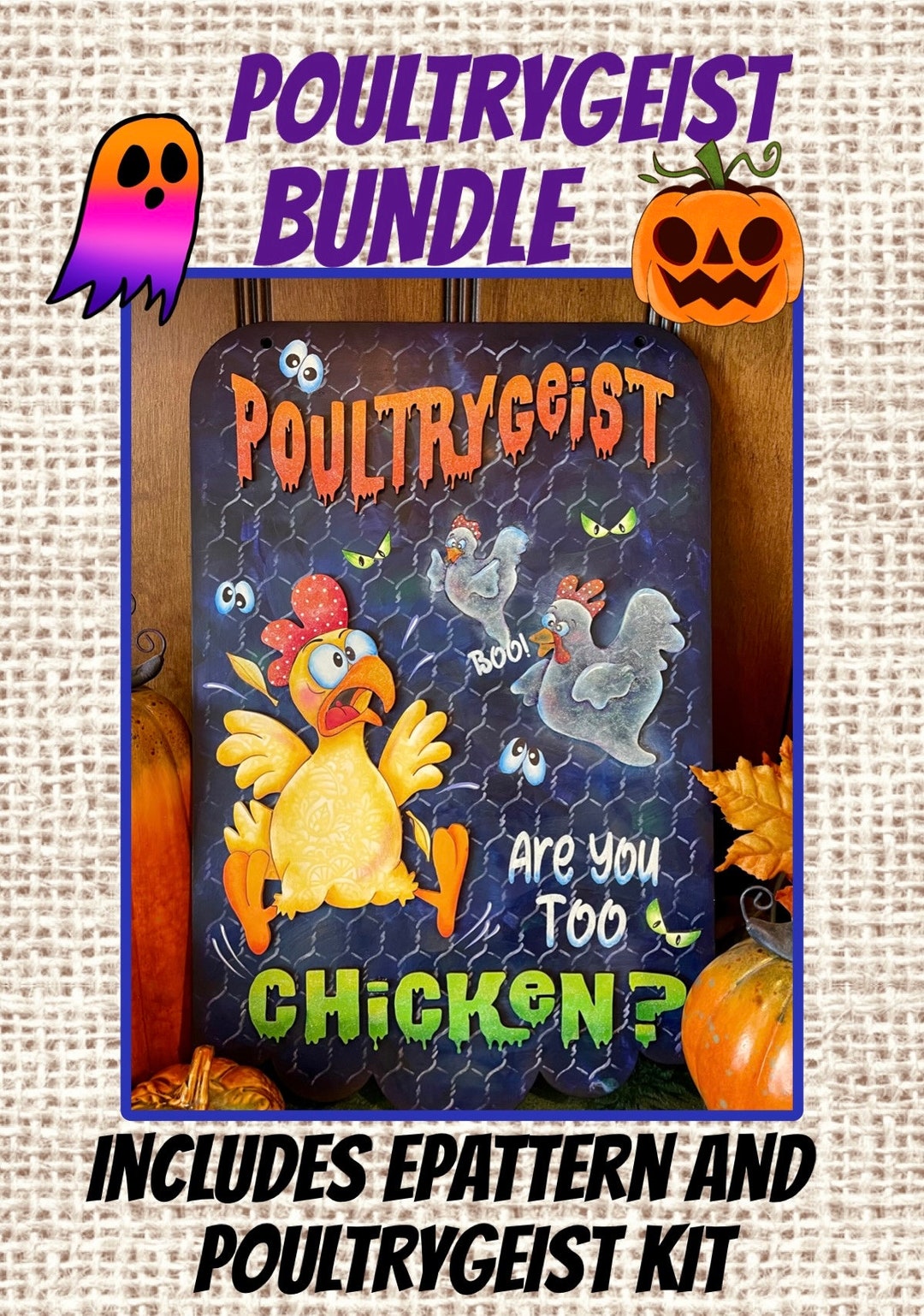 Poultrygeist! Bundle--by Sharon Cook (includes Poultrygeist Epattern ...