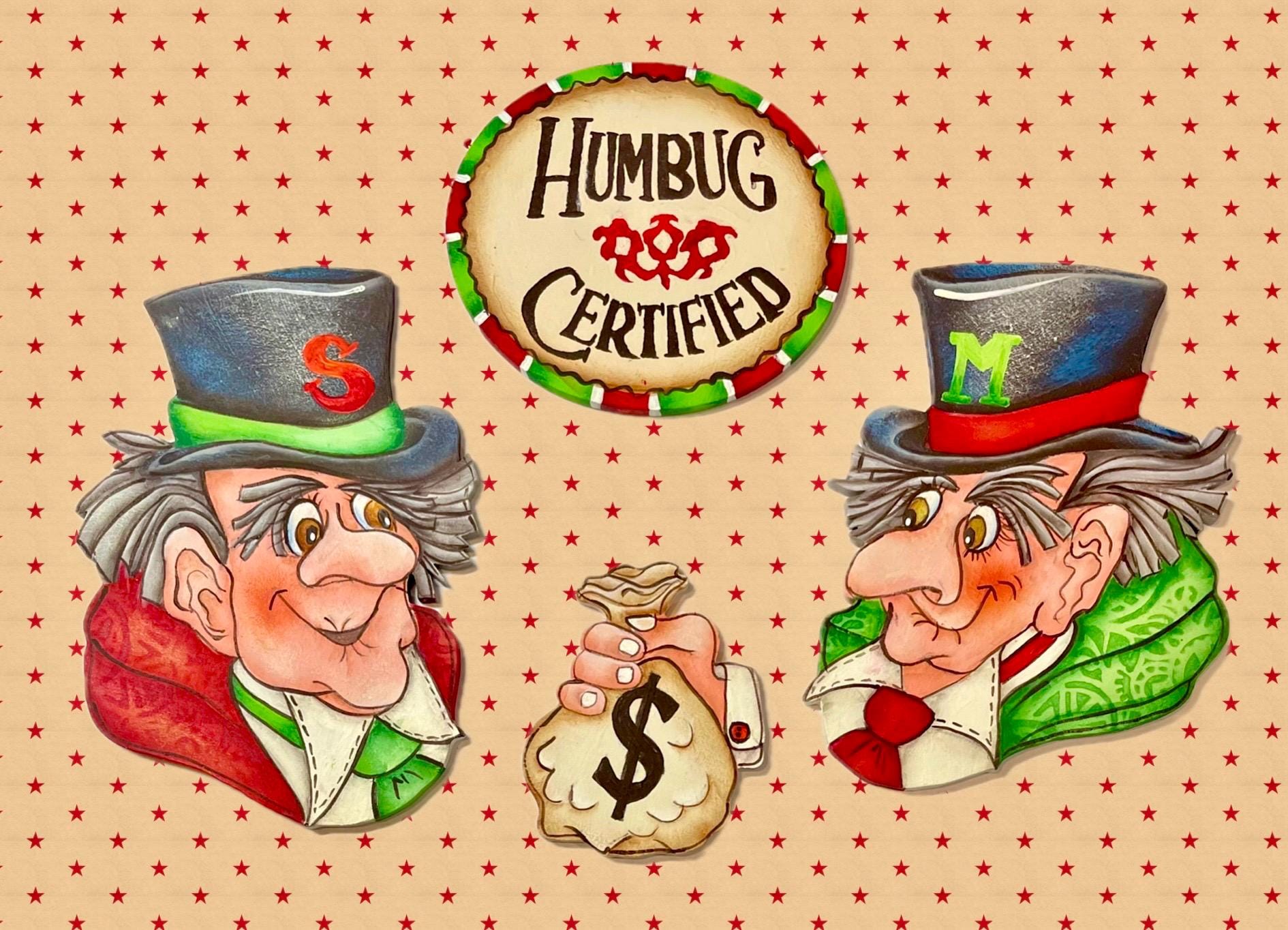 Scrooge and Marley Counting House Plaque Kit--by Sharon and Roger Cook ...