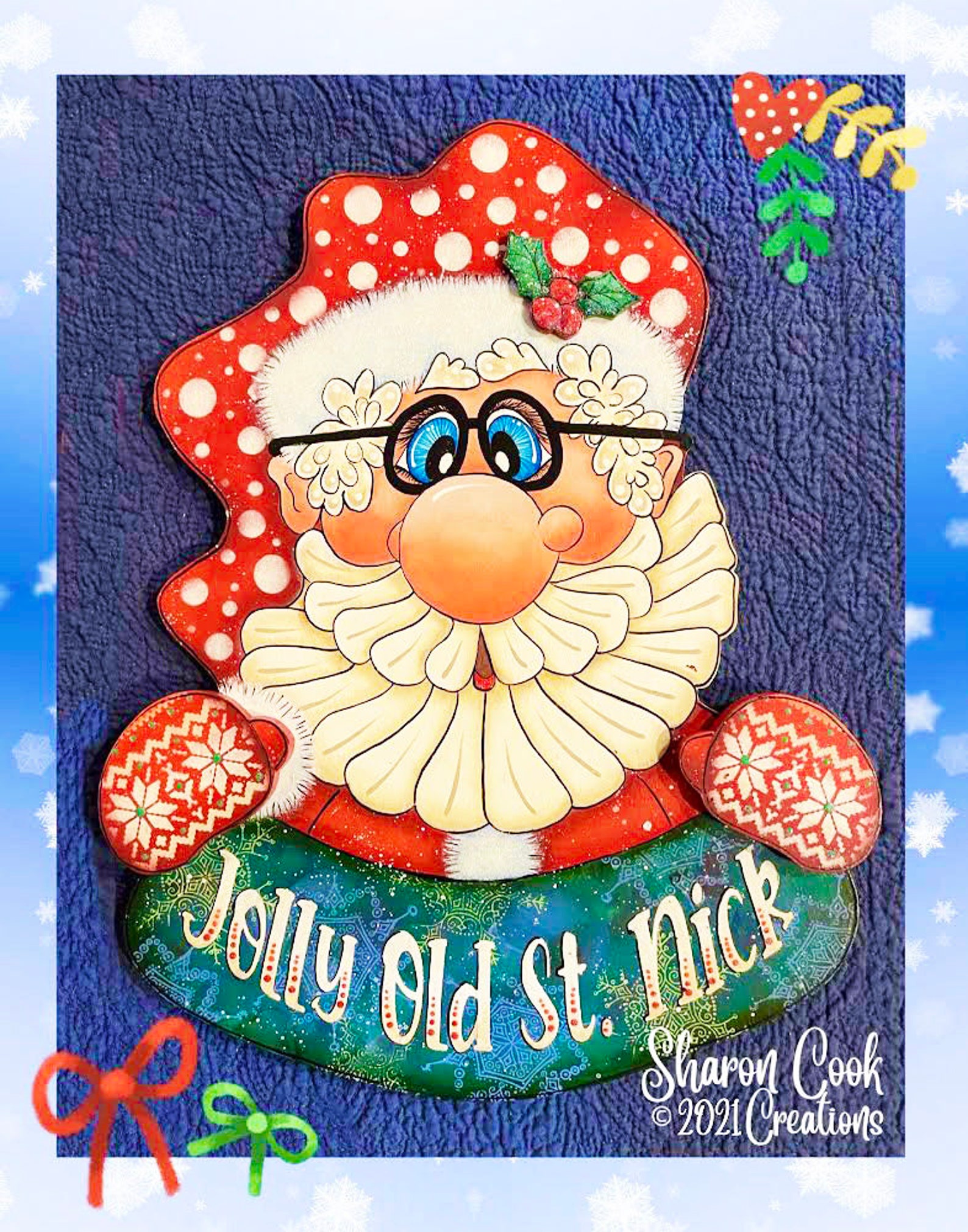 Jolly Old St. Nick Epattern Packet--by Sharon Cook (includes Digital ...