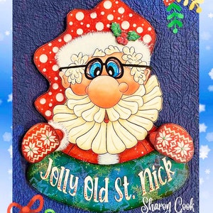 Jolly Old St. Nick Epattern Packet--by Sharon Cook (includes Digital ...