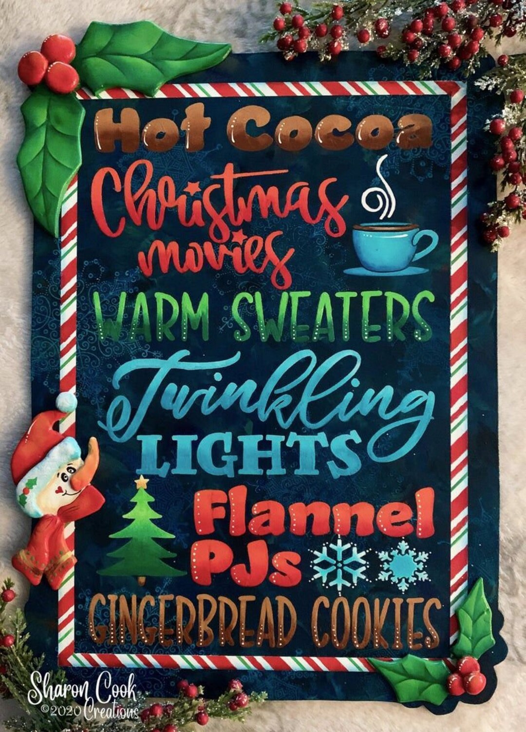 Christmas Wishes Subway Sign Epattern Packet--by Sharon Cook (epacket ...
