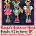 Santa's Reindeer--bundle #2 (WITHOUT Book)-by Sharon Cook (includes ...