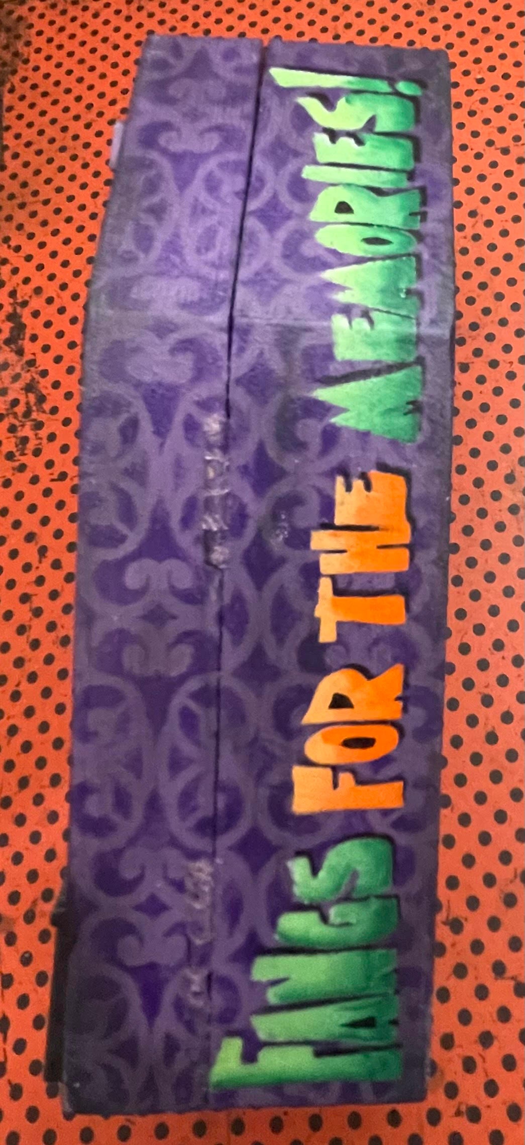 Stencil for Fangs for the Memoriescoffin Candy Boxby Sharon Cook ...