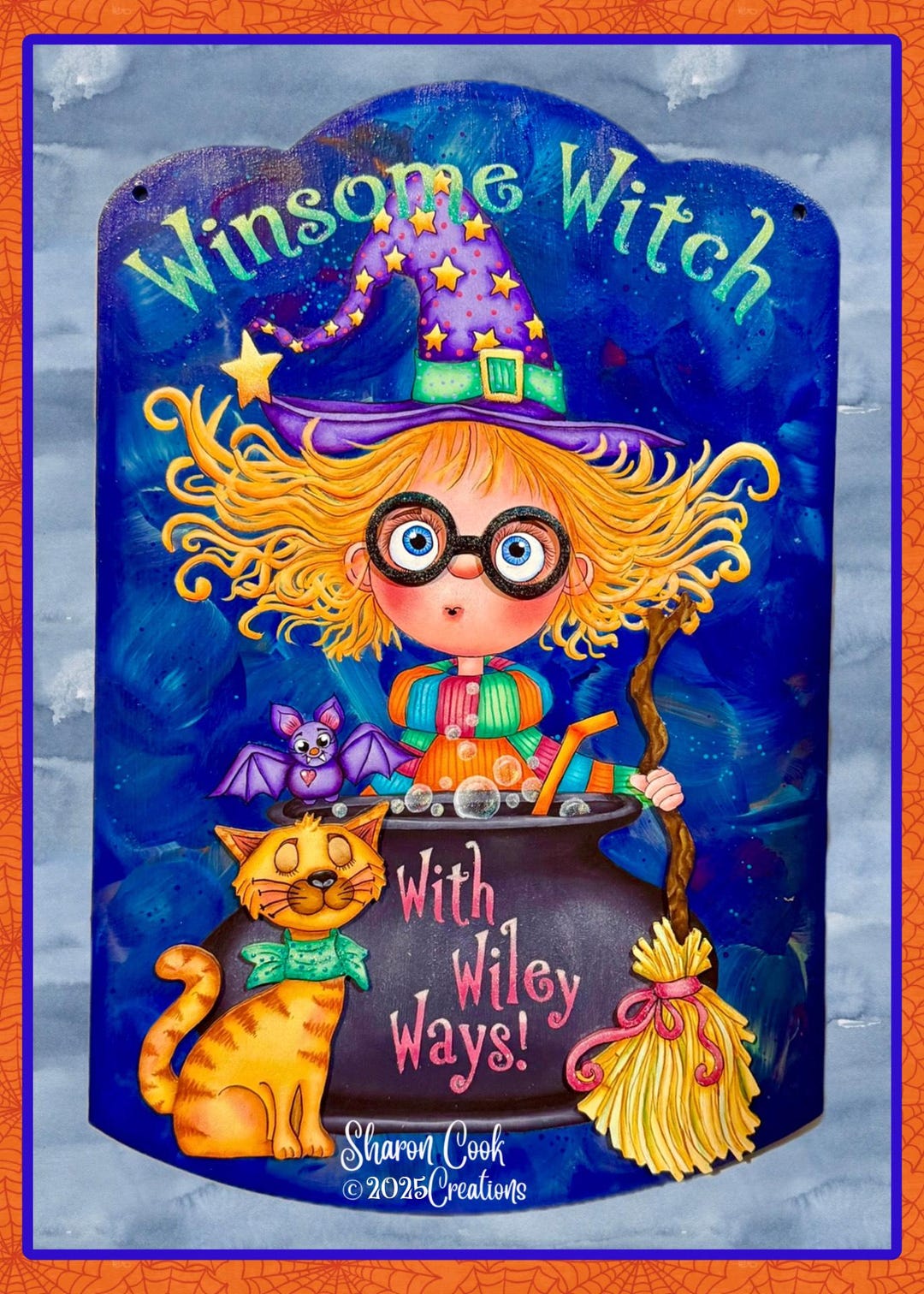Winsome Witch With Wiley Ways! Epattern Packet--by Sharon Cook (contains Digital Epattern Packet ...