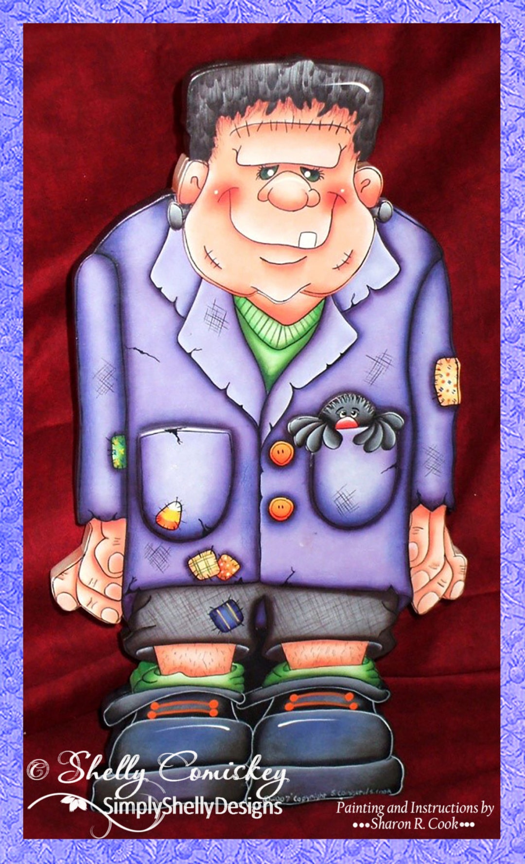 Frightening Frankie! (paper Pattern Packet by Shelly Comiskey/sharon ...