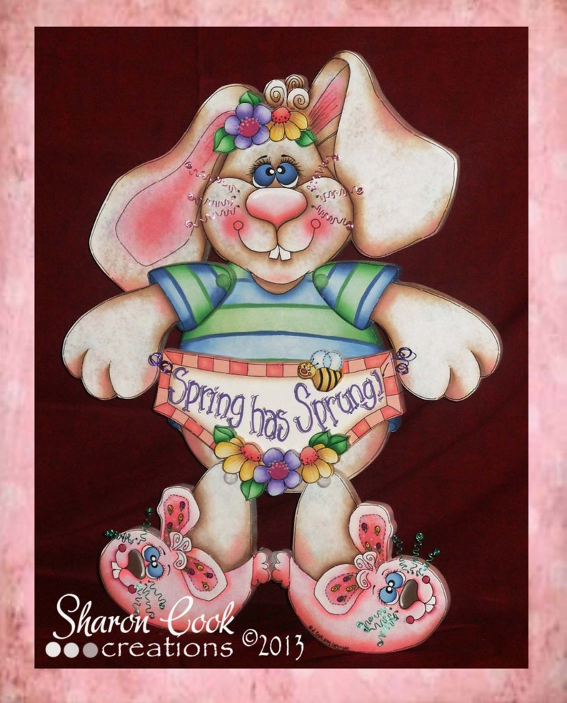 Spring Has Sprung!--e-pattern Packet by Sharon Cook - Etsy