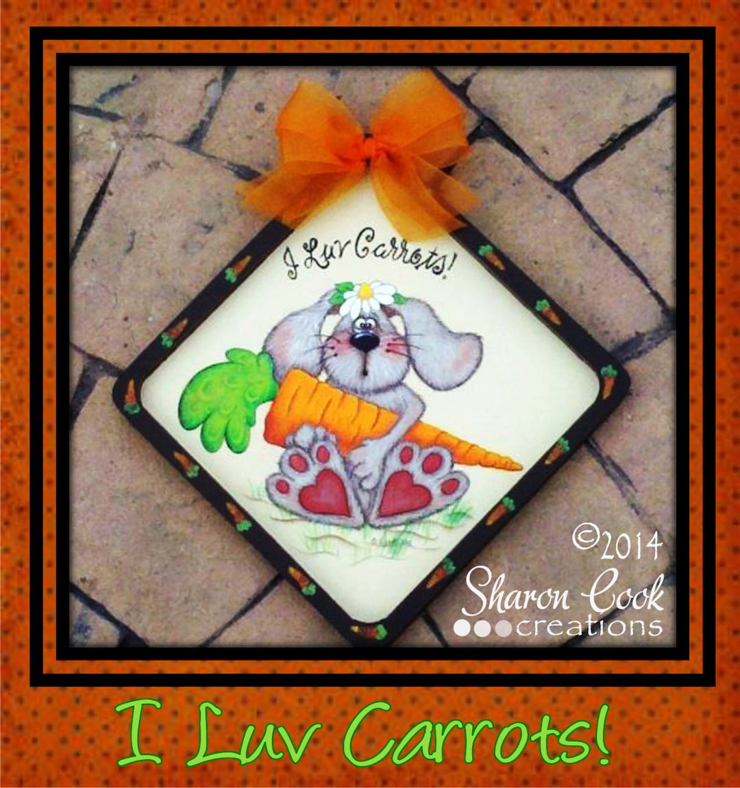 I Luv Carrotse-pattern Packet by Sharon Cook - Etsy