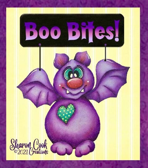 Boo Bites Bundleby Sharon Cook includes Epattern and Wooden Cutouts - Etsy