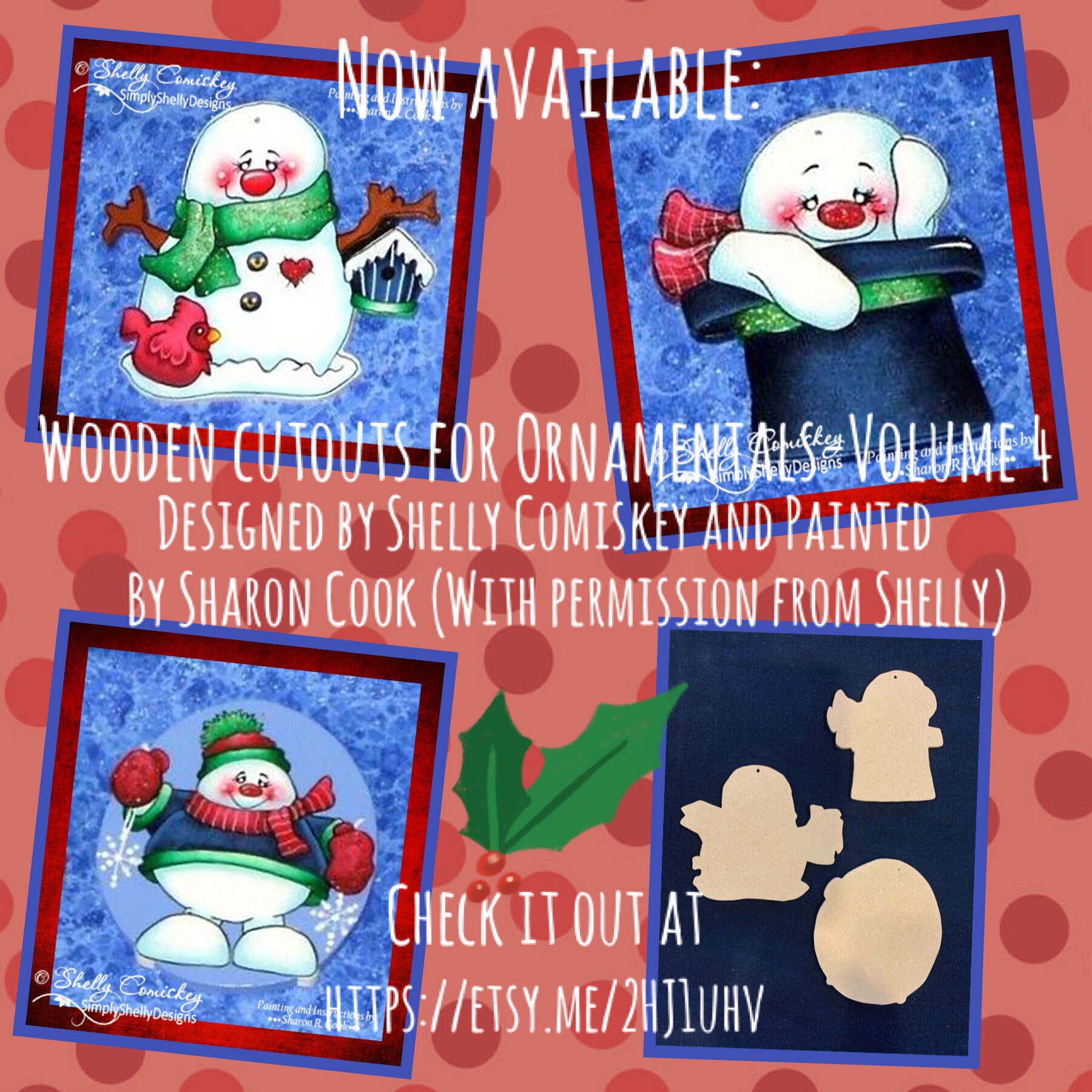 Wooden Cutouts for Ornamentals-volume 4 Ornamentsdesigned by - Etsy