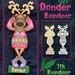 Donder Reindeer--wooden Cutout--by Sharon Cook (includes One Reindeer ...