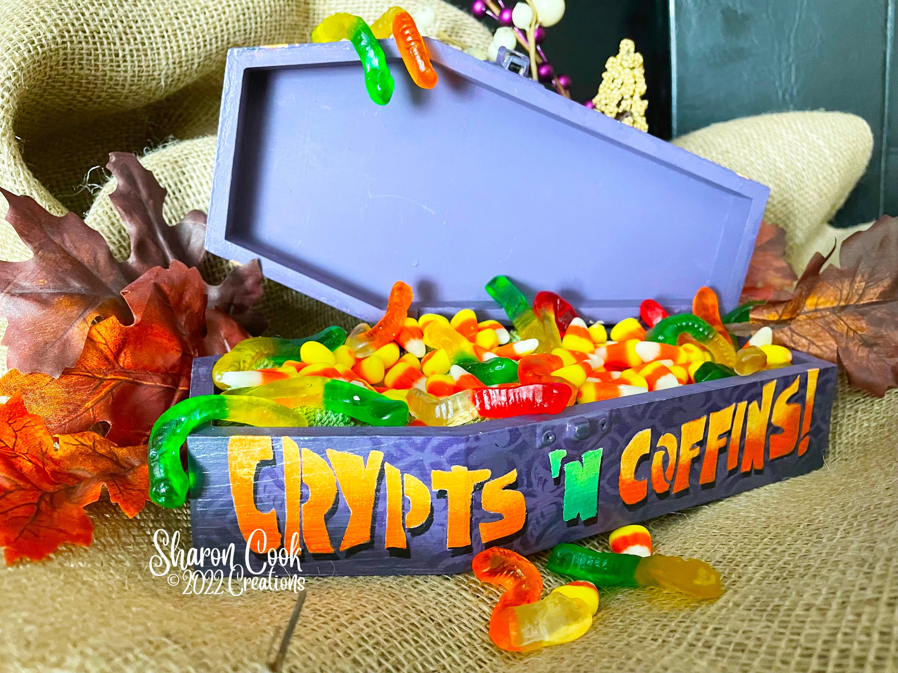 Grave Concernscrypts 'n Coffins 9 Coffin Candy Boxby Sharon Cook ...