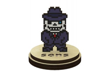 Sans the skeleton | Etsy