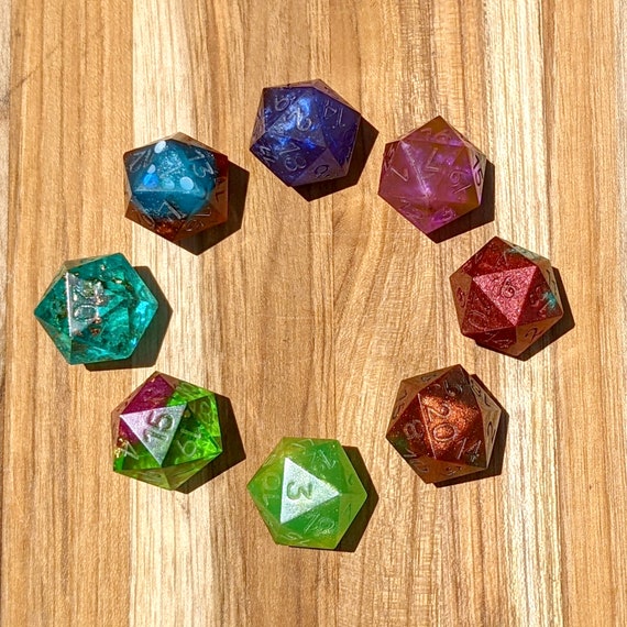 Custom Dice Set Fully Custom Set Based on YOUR Description - Etsy