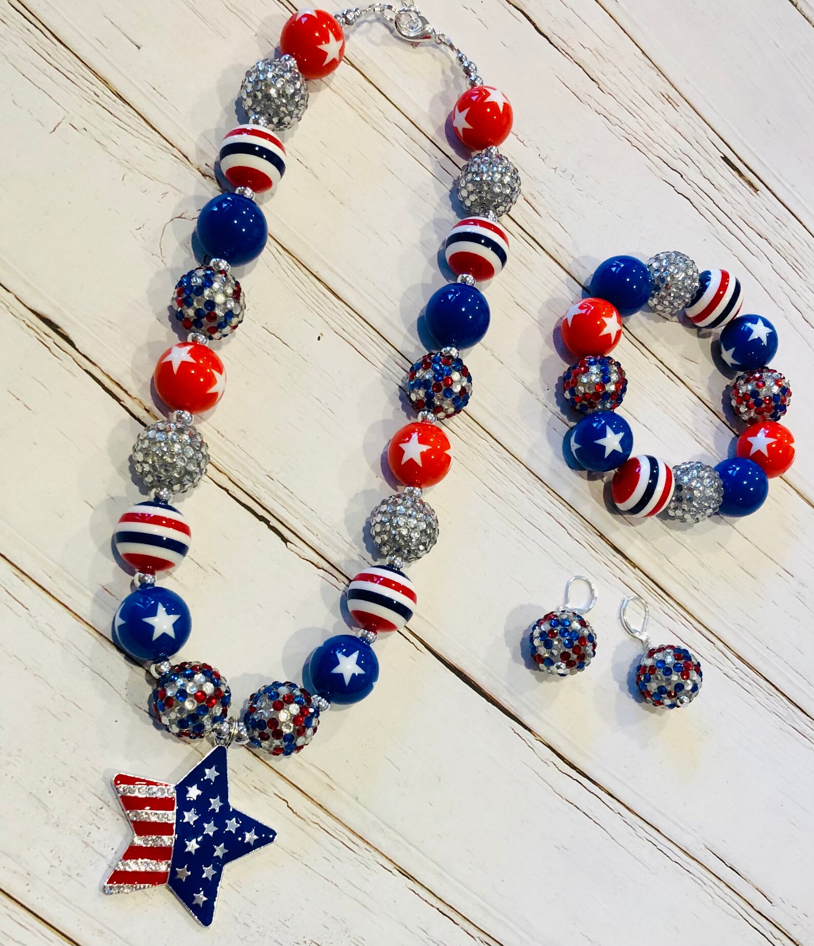 Children's / Adults U.S.A Patriotic 4th of July Stars - Etsy