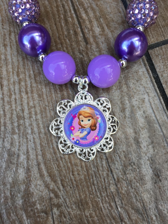Sofia The First Necklace For Girls