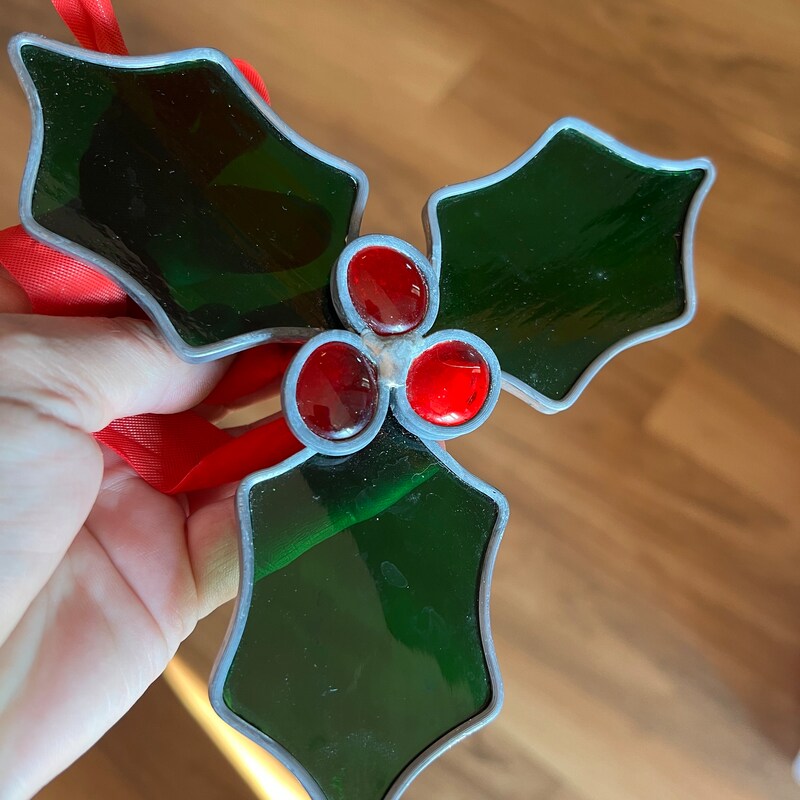 Stained Glass Mistletoe Pattern - Etsy