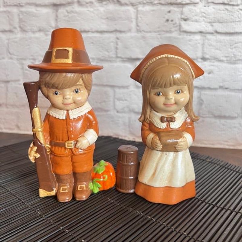 Pilgrim Figurine - Etsy