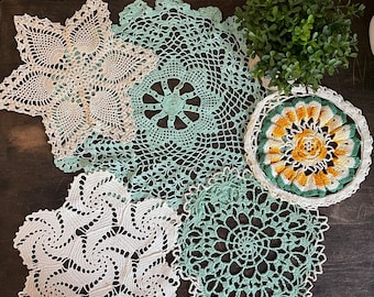 Table Lamp Doilies - Etsy