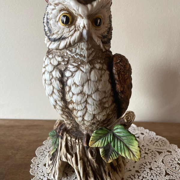 Owl Figurine - Etsy