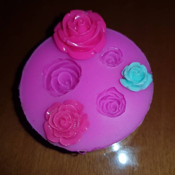 Rose Silicone Mold - Etsy