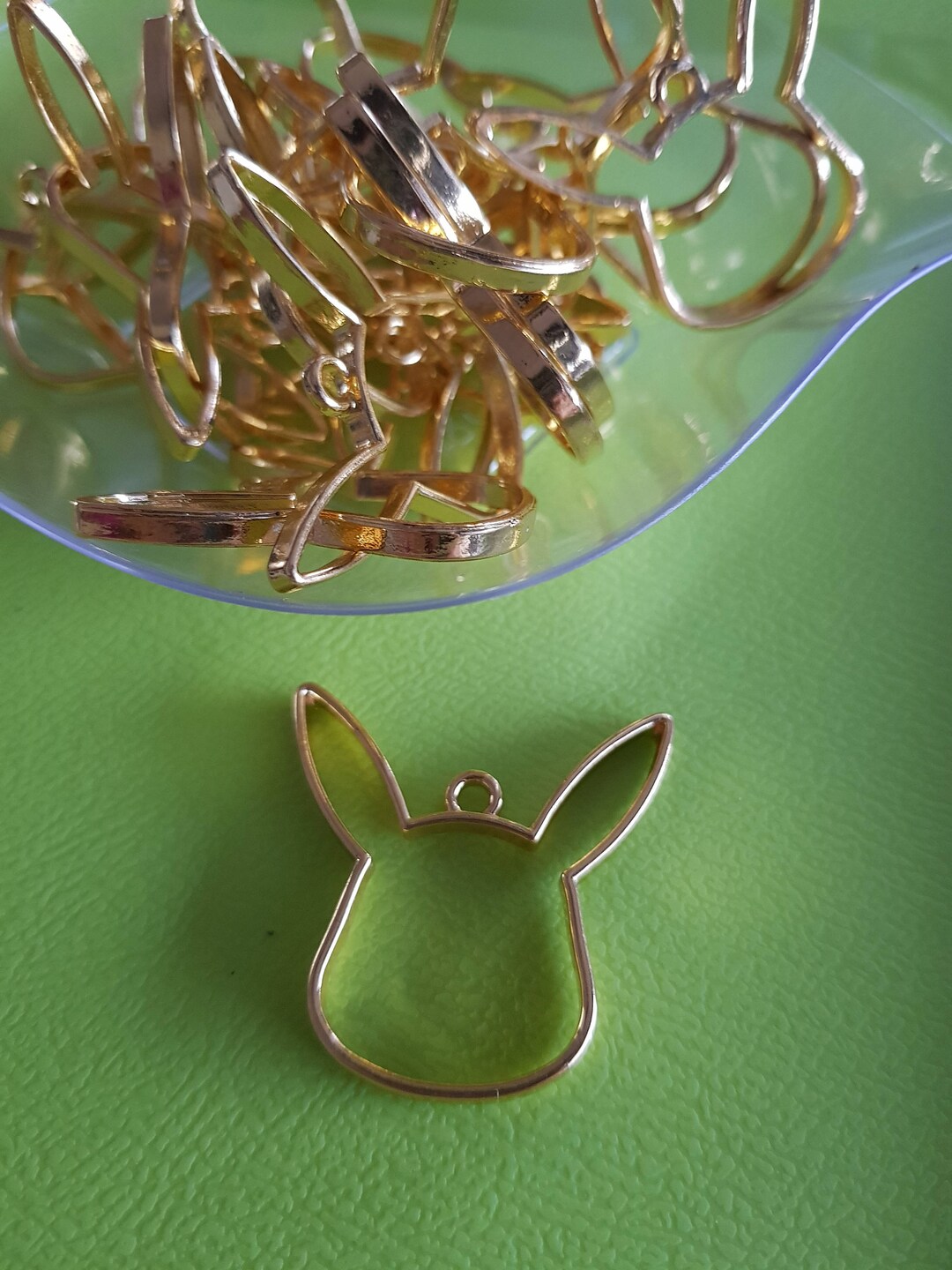 OPEN BEZEL Head Pikachu Pokèmon Uv Resin Pendant X2 Pcs - Etsy