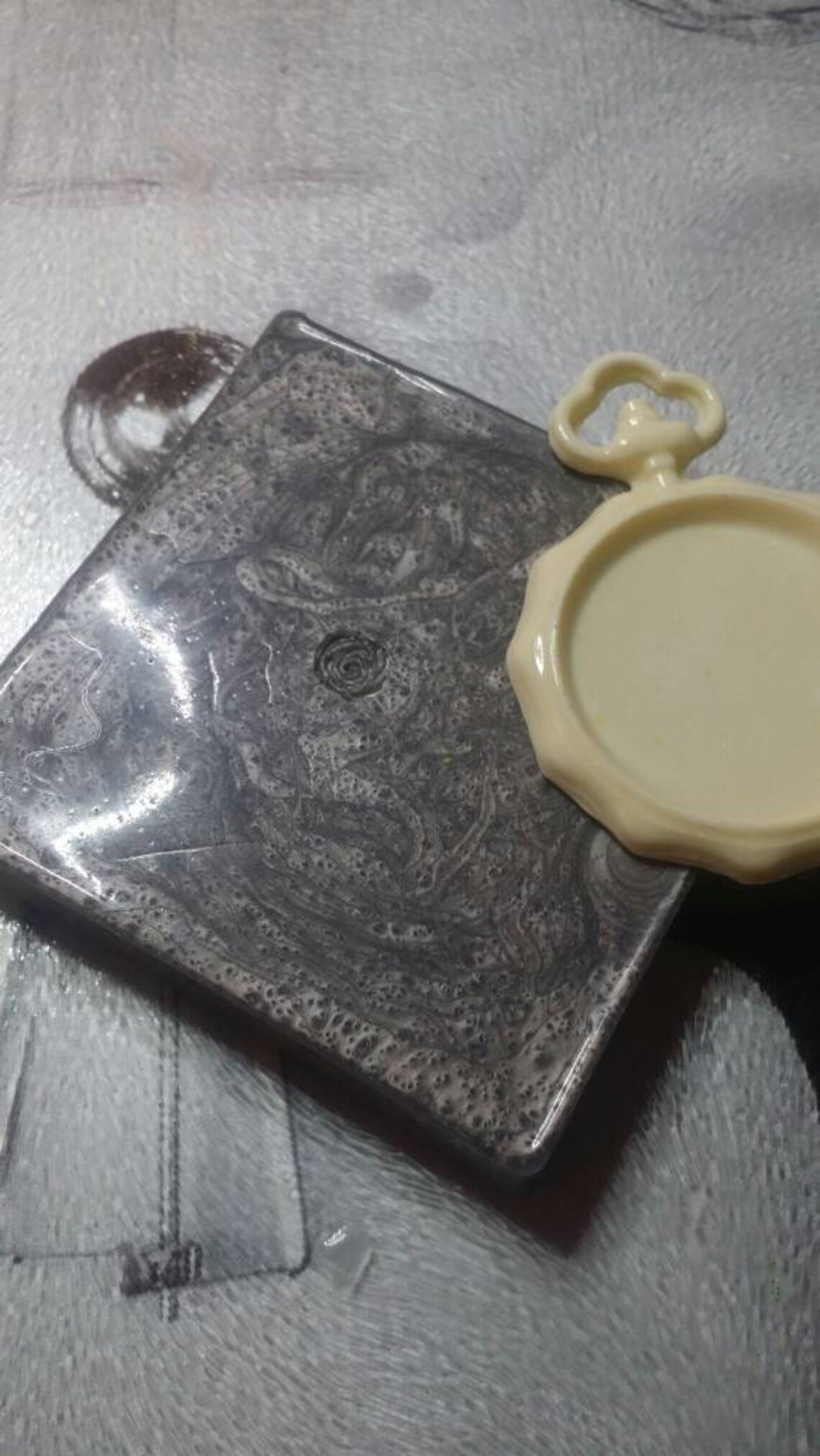 Large Pocket Watch Cameo Base Mould - Etsy
