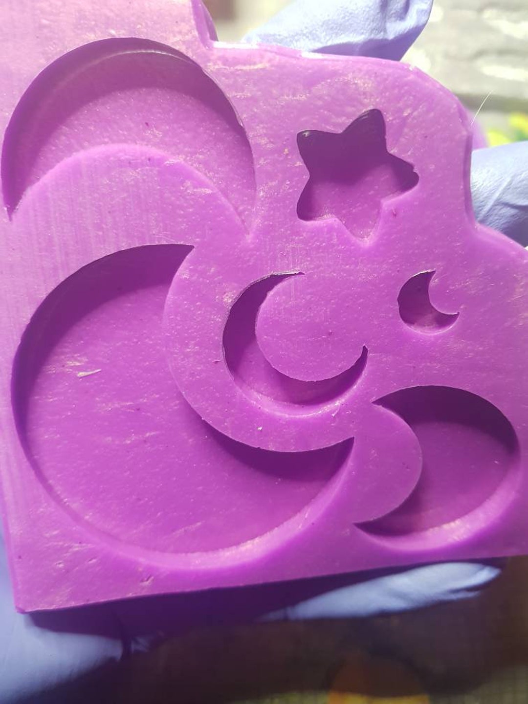 Moons Silicone Mold in Scale - Etsy