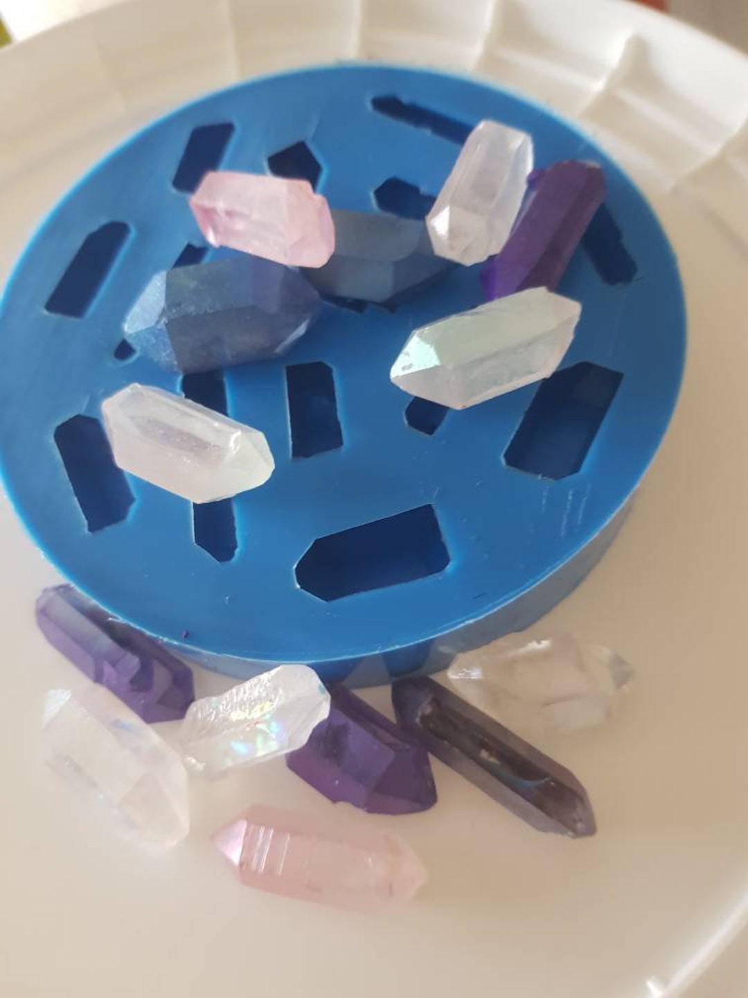 Silicone Mold Fifteen Crystals - Etsy