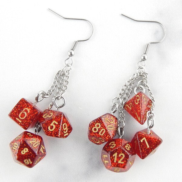 Ruby D20 Dice - Etsy
