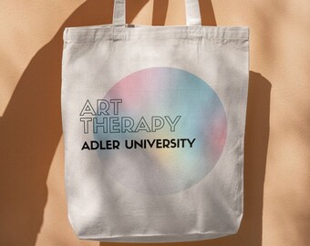 Adler University Art Therapy Tote Etsy